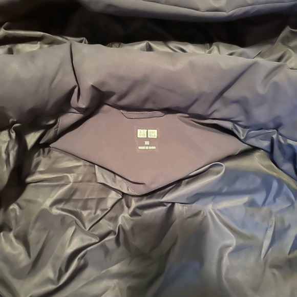 Uniqlo | Jackets & Coats | Uniqlo Cloud Puffer In Navy Blue | Poshmark
